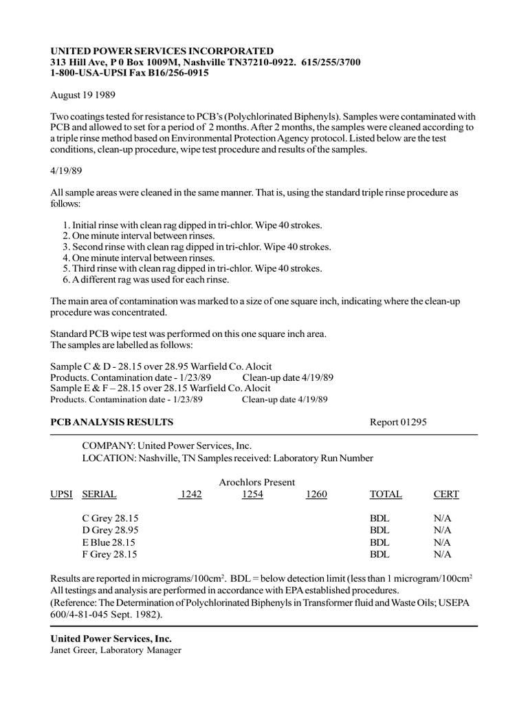 Alocit PCB Encapsulation | PDF | Polychlorinated Biphenyl ...