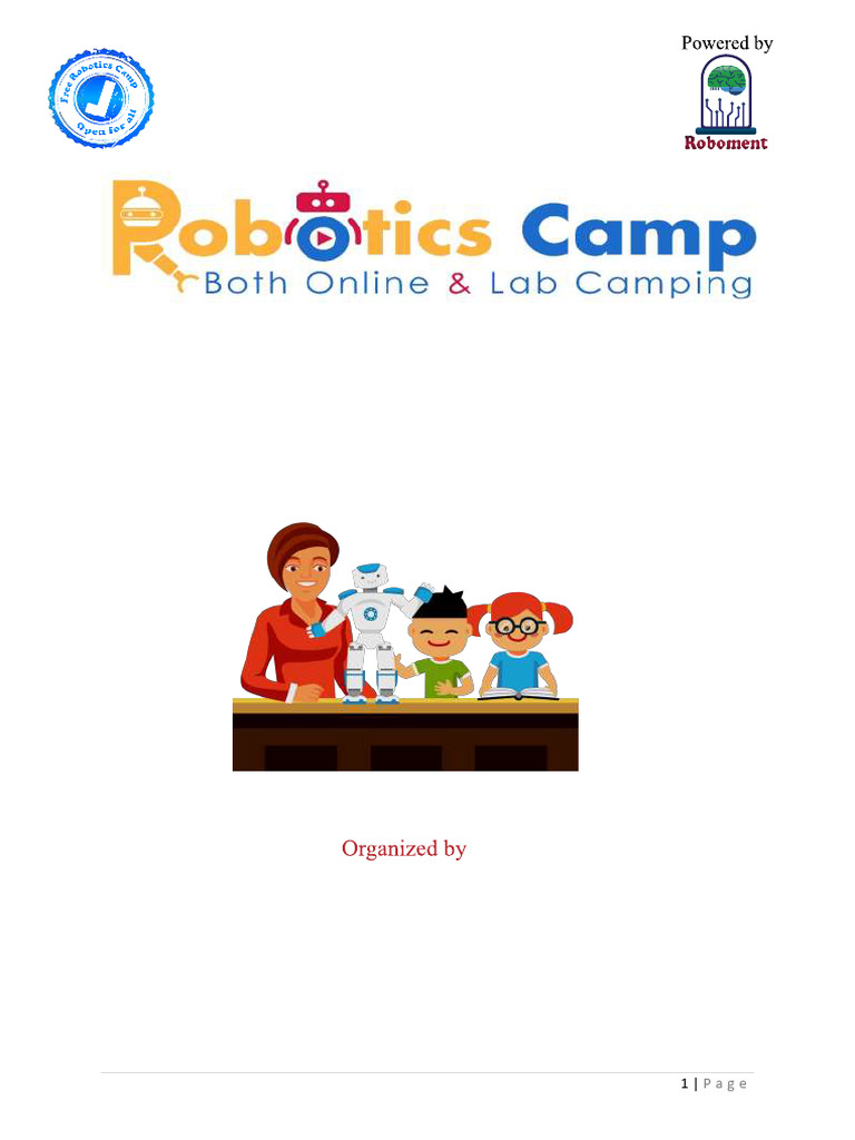 Roboment Robotics Camp2024 | PDF