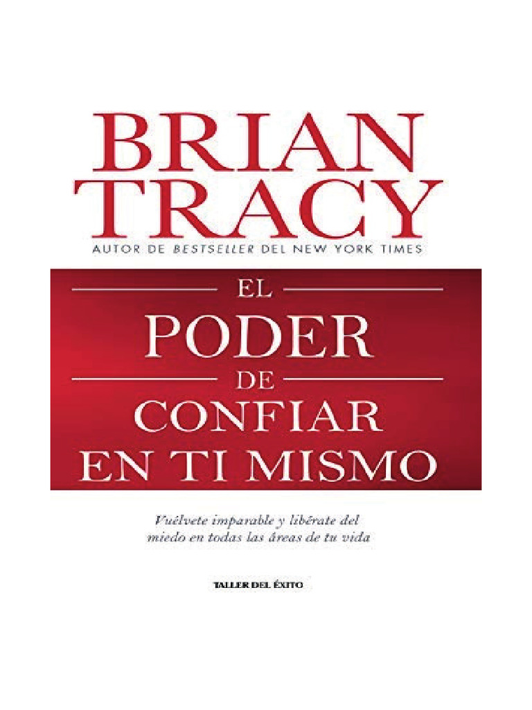 El Poder de Confiar en Ti Mismo Portada | PDF