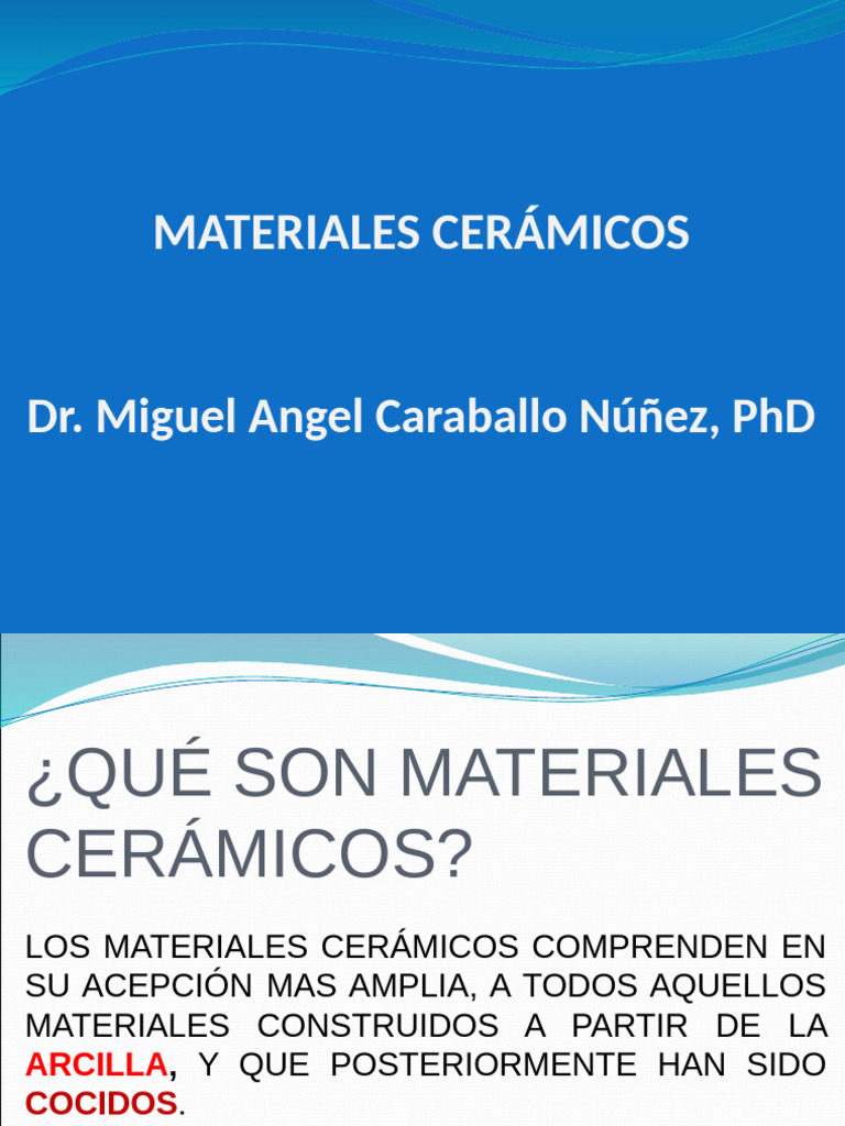 Materiales Cerámicos | PDF | Lentes | Enlace químico