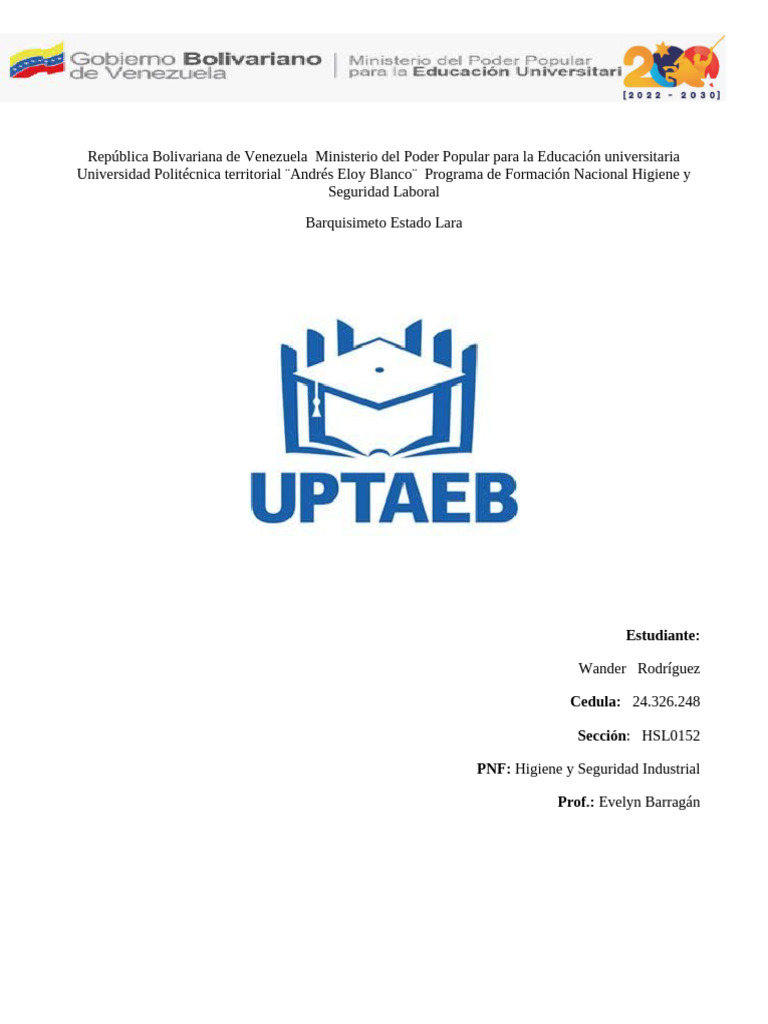 Reglamento de Convivencia en La Uptaeb | PDF