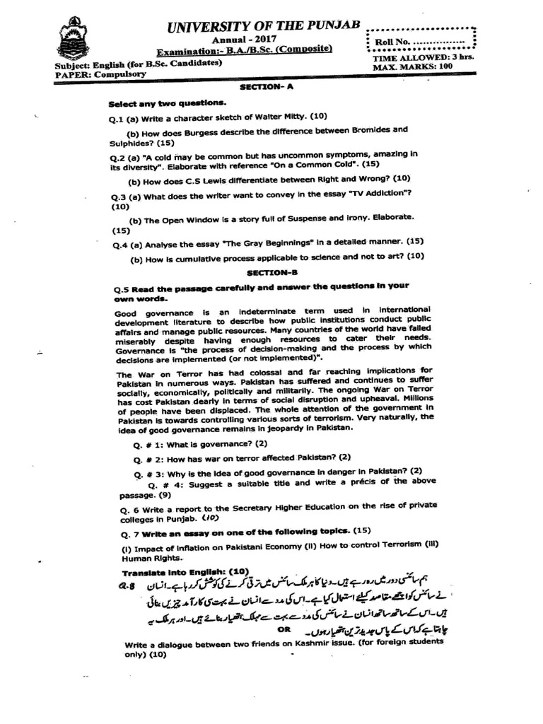 English PII A17 | PDF