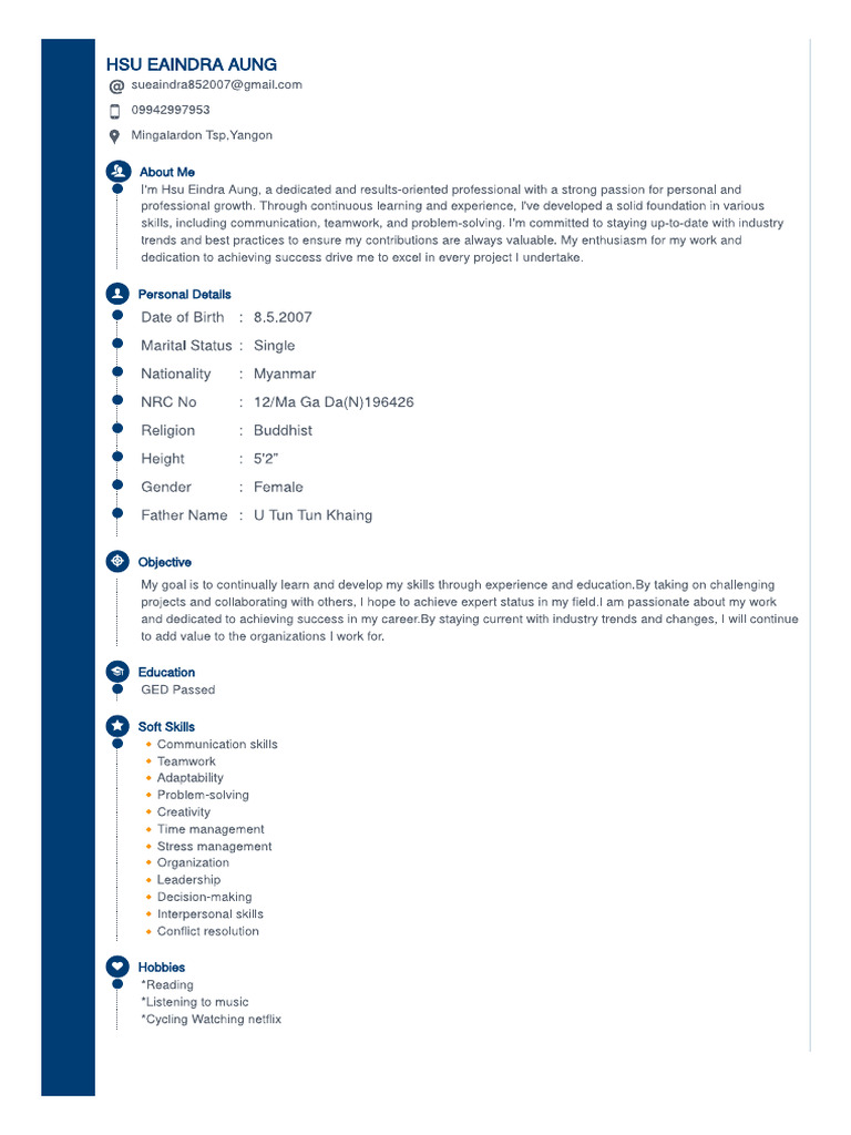 Hsu Eaindra Aung Compressed | PDF