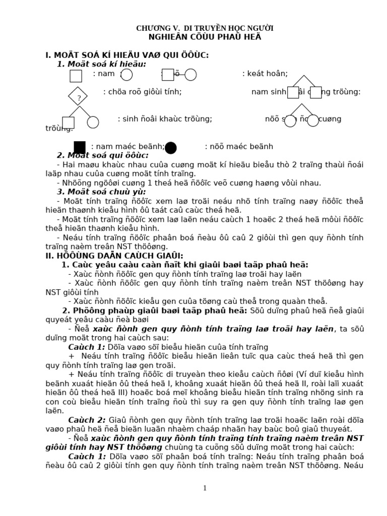 Bai Tap Pha He HSG Sinh 9 | PDF