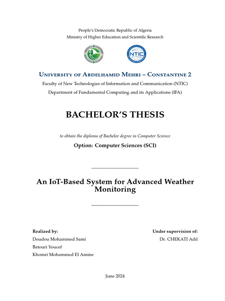 An Iot Based System For Advanced Weather Monitoring 1 Pdf