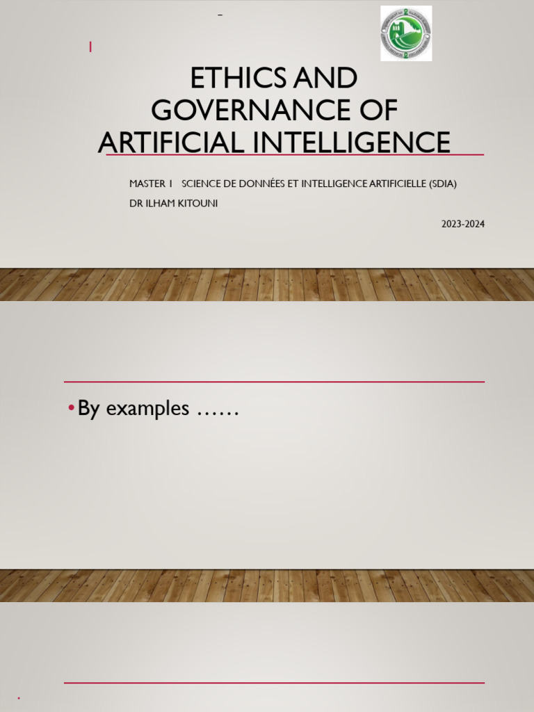 AI Ethics and Governance Overview | PDF