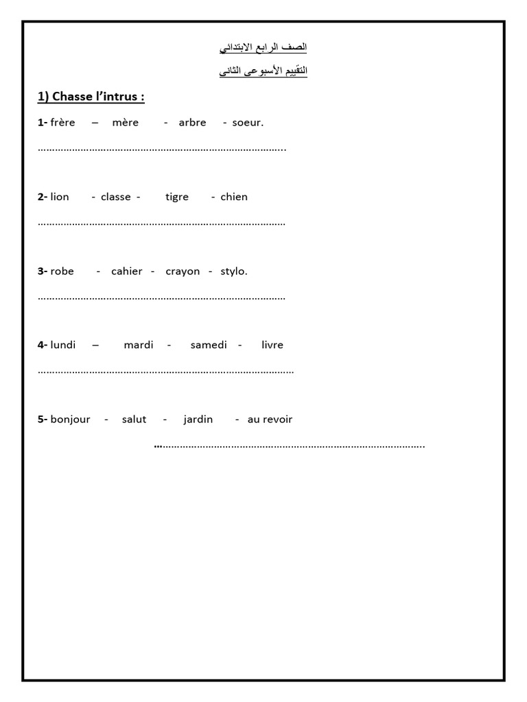 Chasse L'intrus | PDF