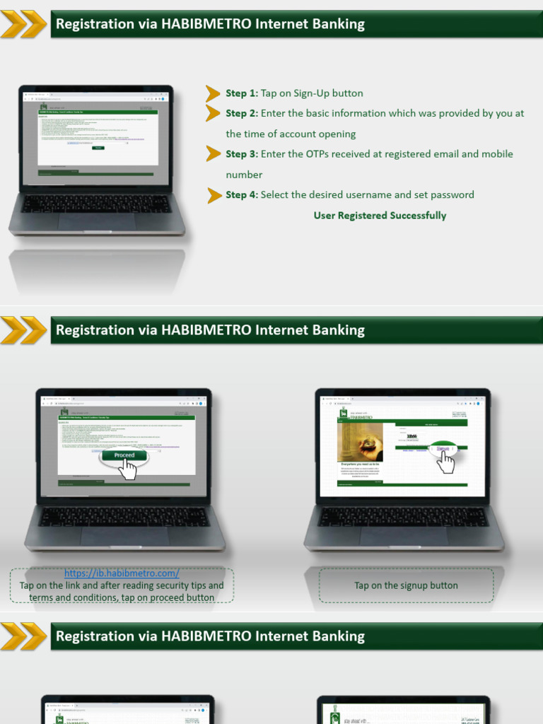 Registration Guide Internet Banking | PDF | Law