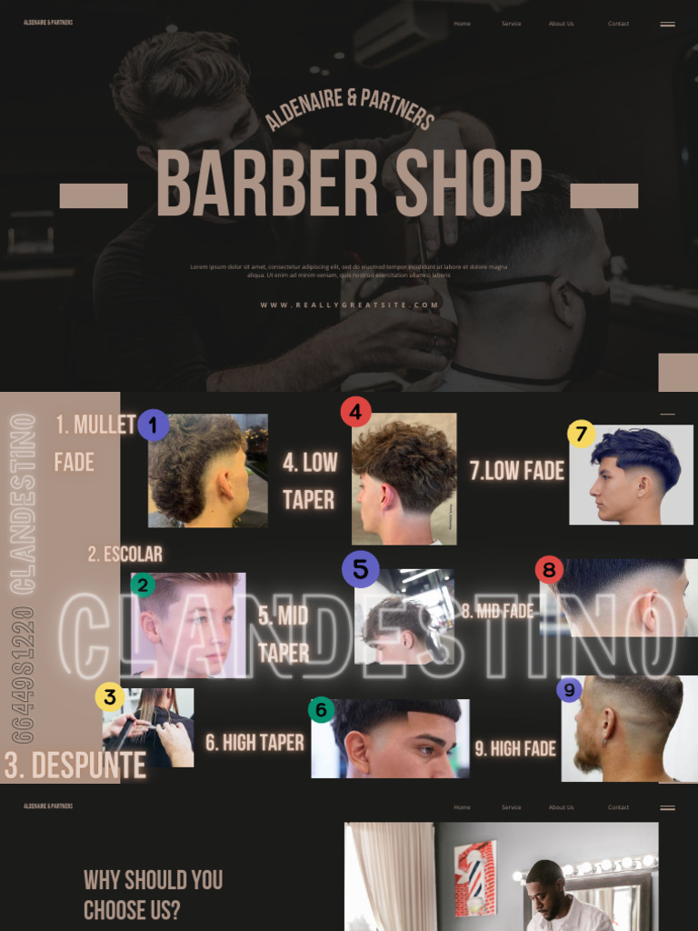 Brown Black Vintage Barber Shop Presentation - 20241029 - 152229 - 0000 ...