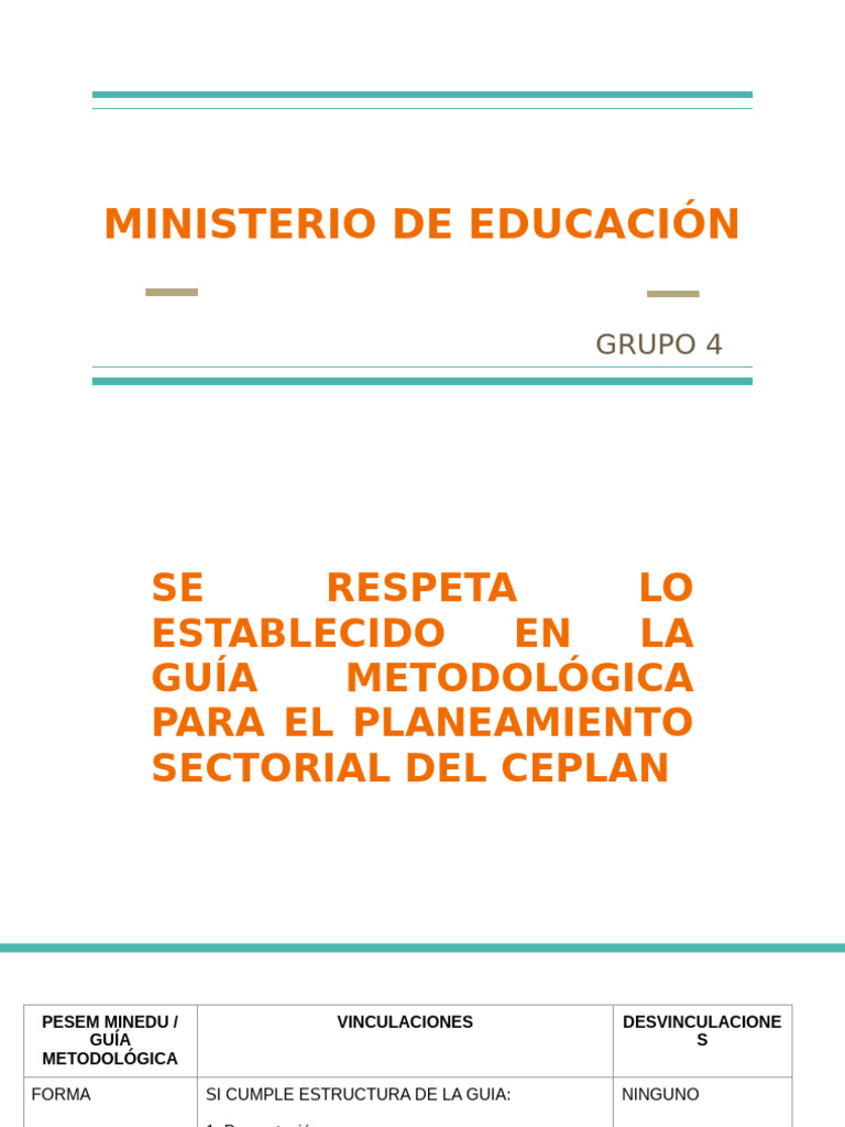 Guía Metodológica PESEM MINEDU 2030 | PDF | Maestros | Enseñando