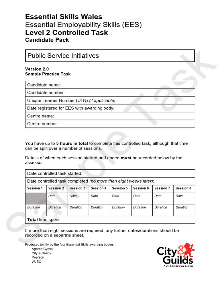 EES L2 Practice Task Creative Performance Arts | PDF | Behavior Modification | Cognition