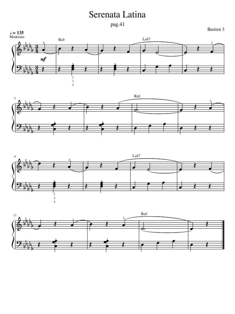22) Serenata Latina | PDF