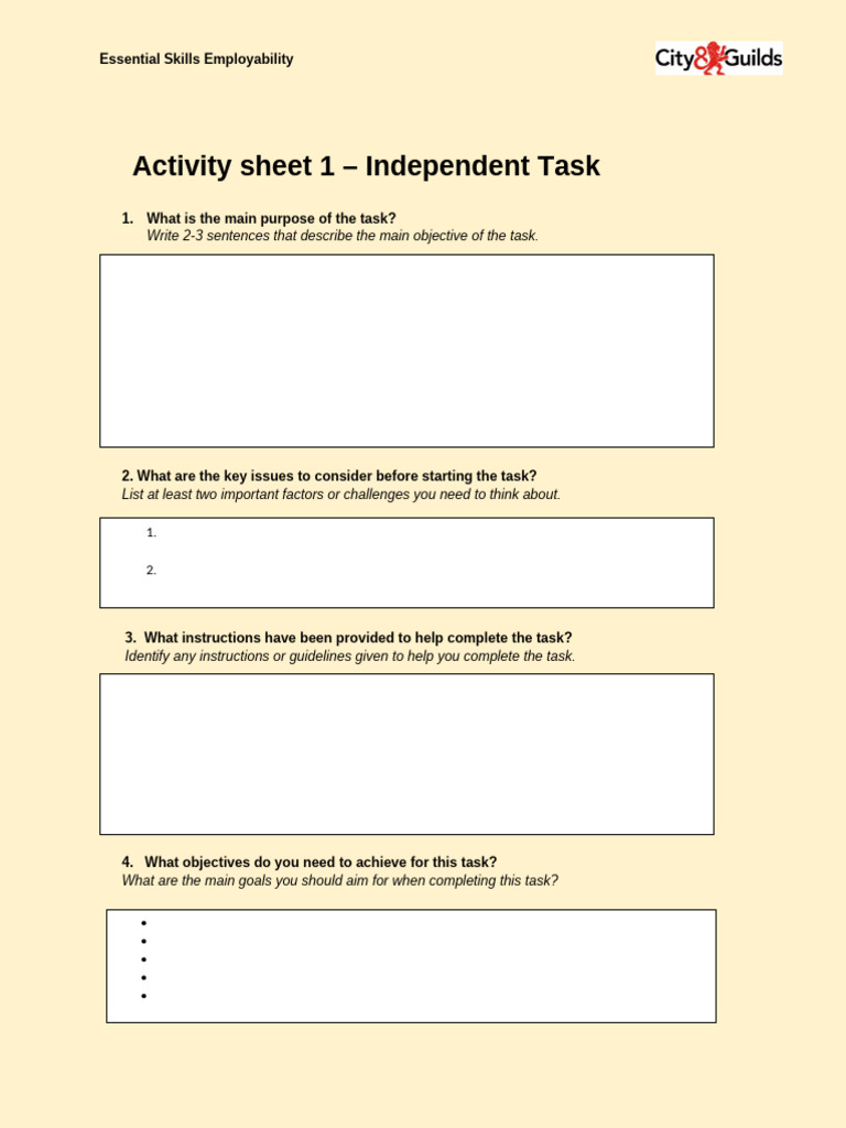 Identifying Information - Activity Sheet 1 | PDF | Career & Growth