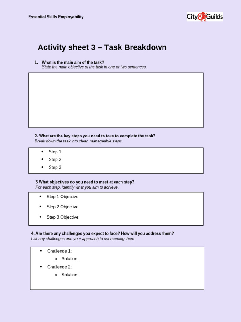 Identifying Information - Activity Sheet 3 | PDF | Career & Growth ...
