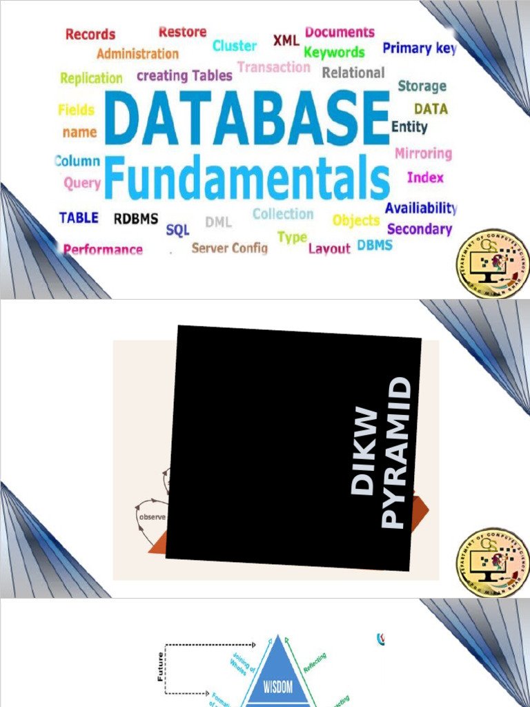 Lecture#1 Introduction To Databases | PDF