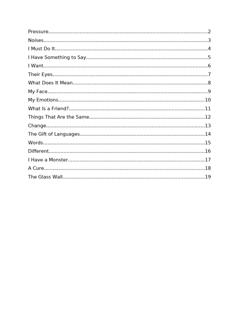 Poetry Chapbook | PDF