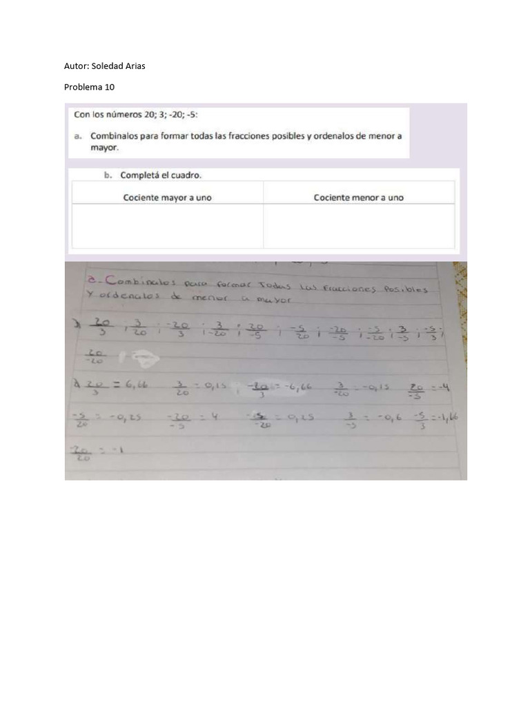 Respuesta Del Problema 10 | PDF