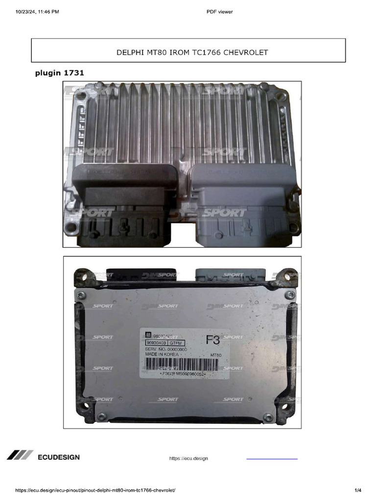 MT80 and MT80.1 Pinout Flex. | PDF