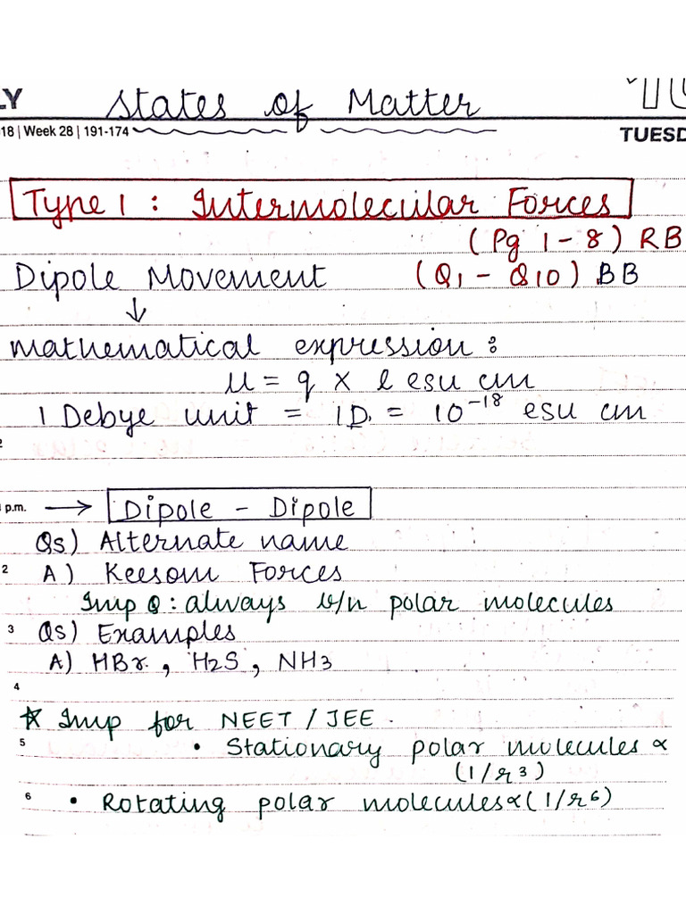 Types Of States Of Matter PDF