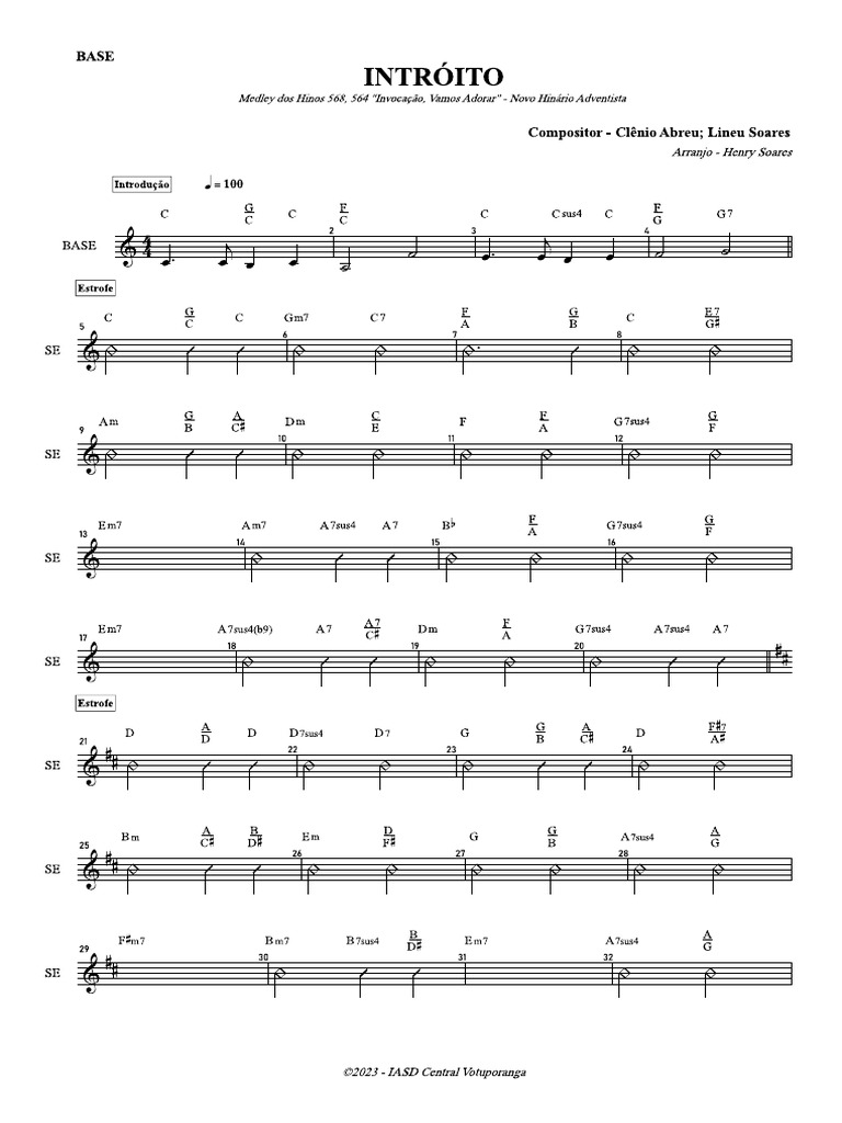 Intróito - BASE | PDF