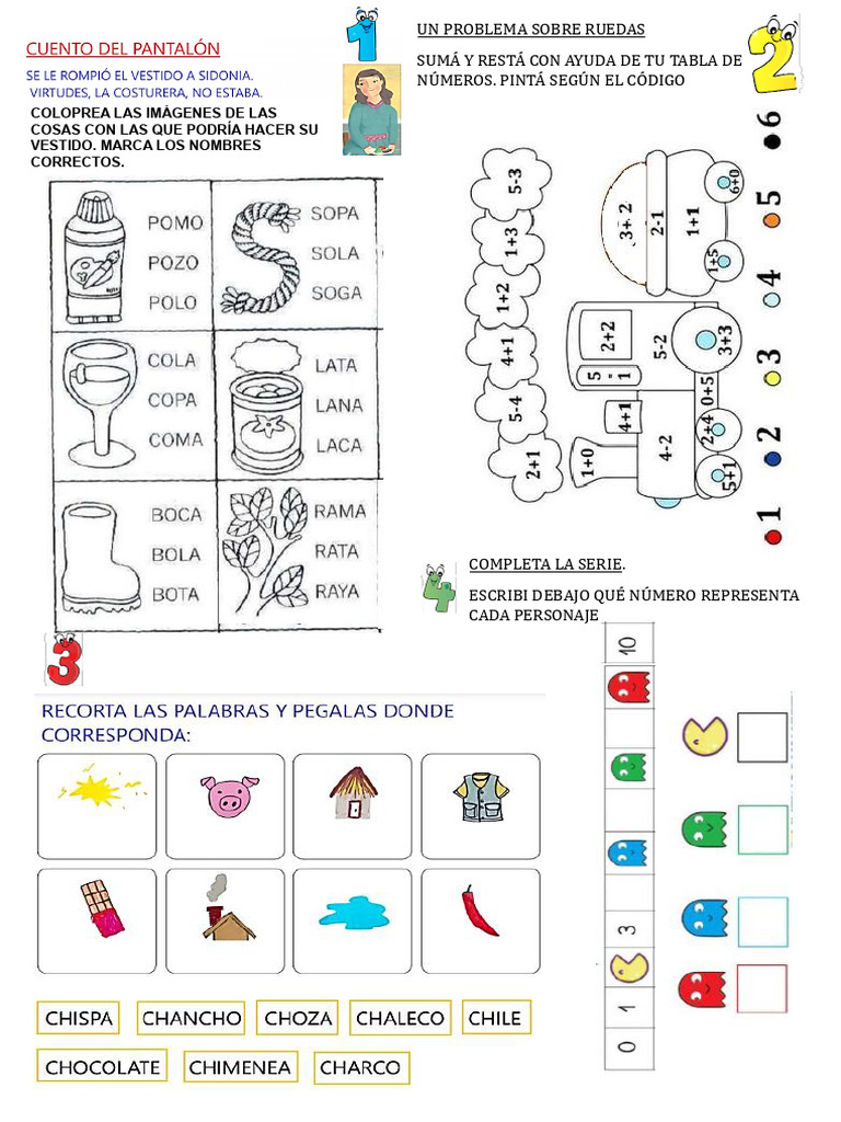 Tareas para Primer Grado | PDF