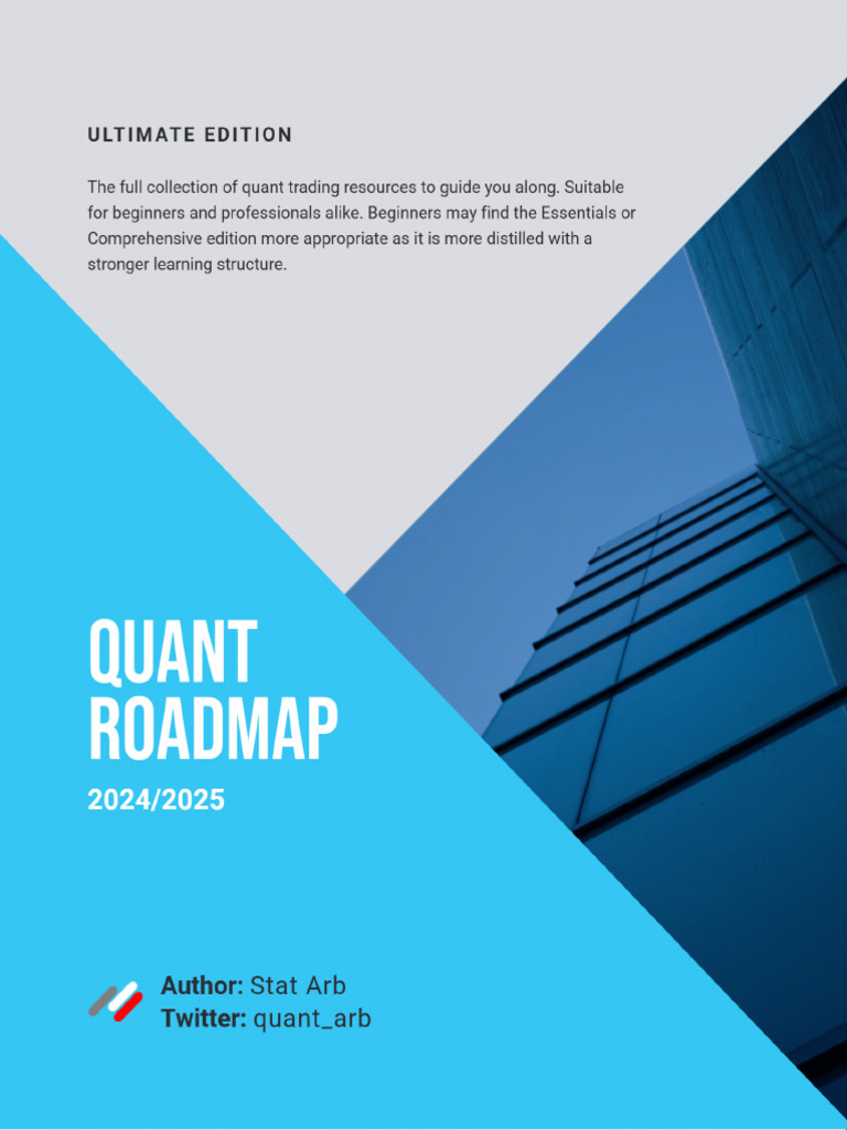 Quant Roadmap (Ultimate Edition) 双语对照版 | PDF | Mathematical ...
