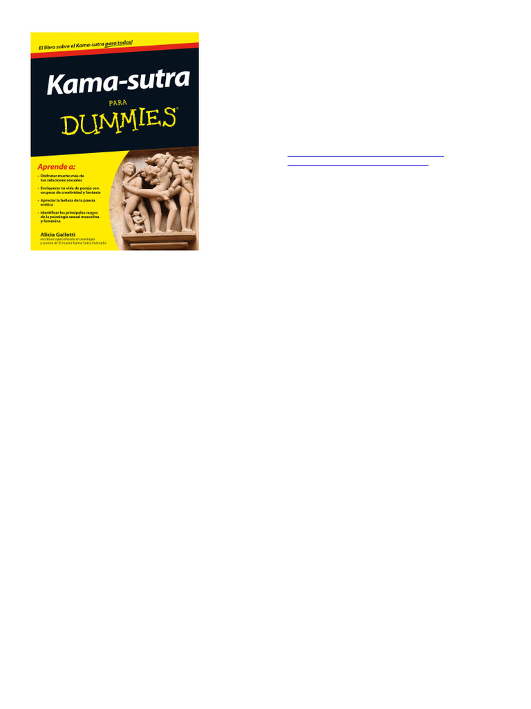 Kama Sutra para Dummies | PDF