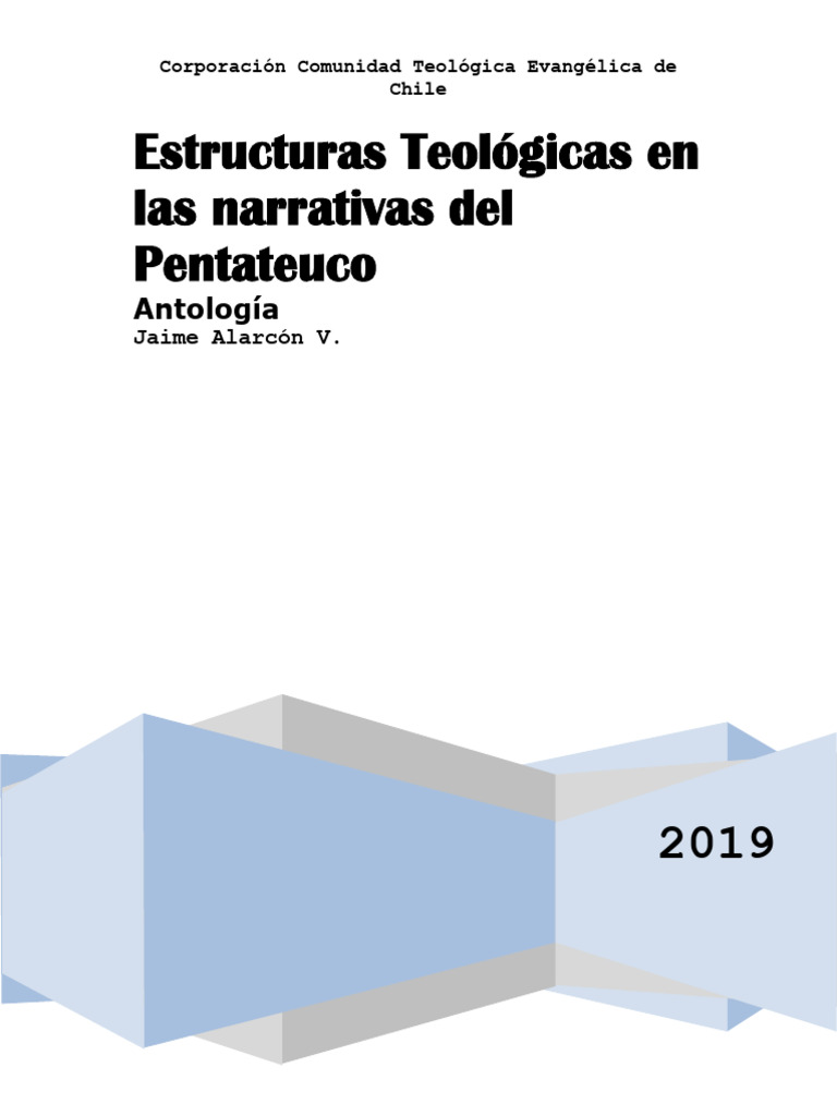 Alarcón, J. (2019) - Pentateuco Antología 2019 Final | PDF | Tora | Libro del Génesis