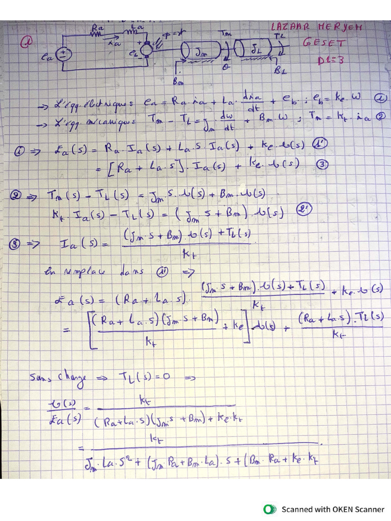 Modelisation Exo Courriger | PDF