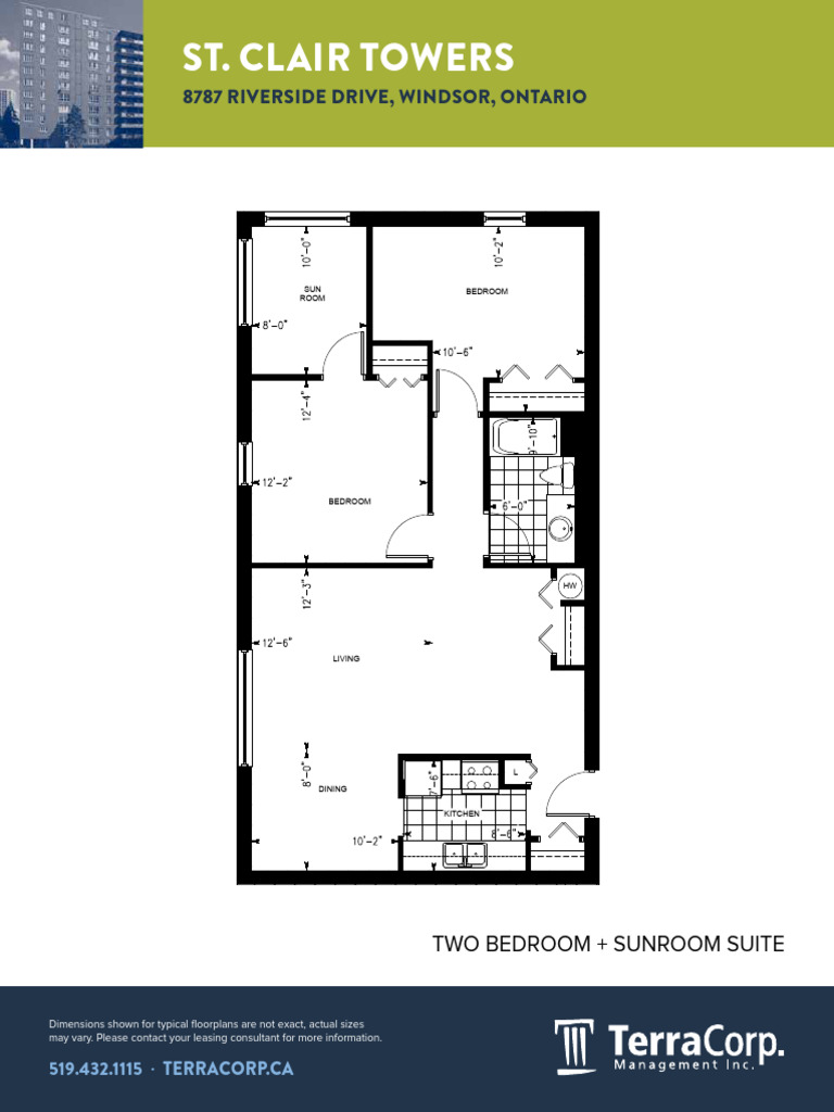 AUBU0042 Terracorp St. Clair Towers 2BDRM SS | PDF