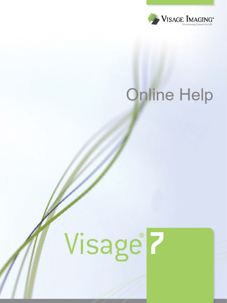 Visage7 Client OnlineHelp EN V15 | PDF | Medical Diagnosis | Medical ...