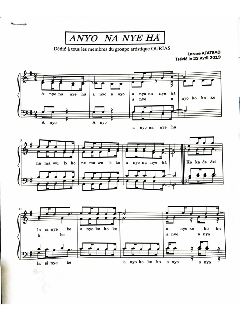 Anyo Na Nye Hà | PDF