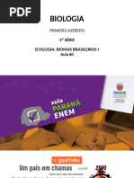 capa trabalho ciencias bioma brasileiro | PDF