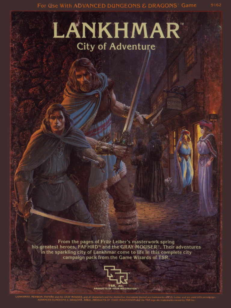 Lankhmar City of Adventure (1e) | PDF
