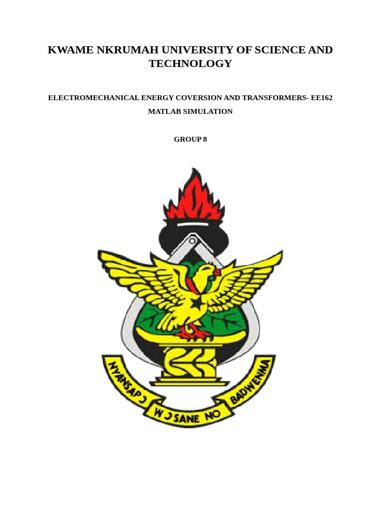 KNUST Three-Phase Transformer Simulation | PDF | Transformer | Electricity