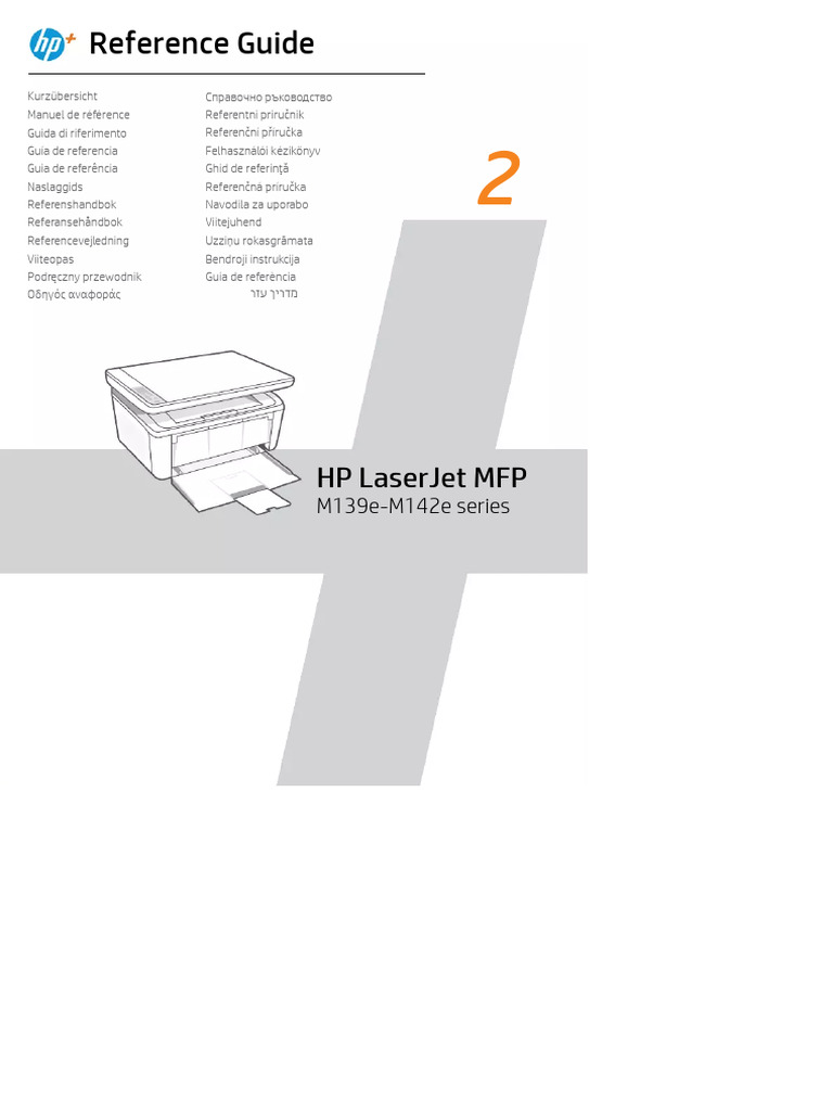 Manual HP LaserJet MFP M140we (Español - 52 Páginas) | PDF