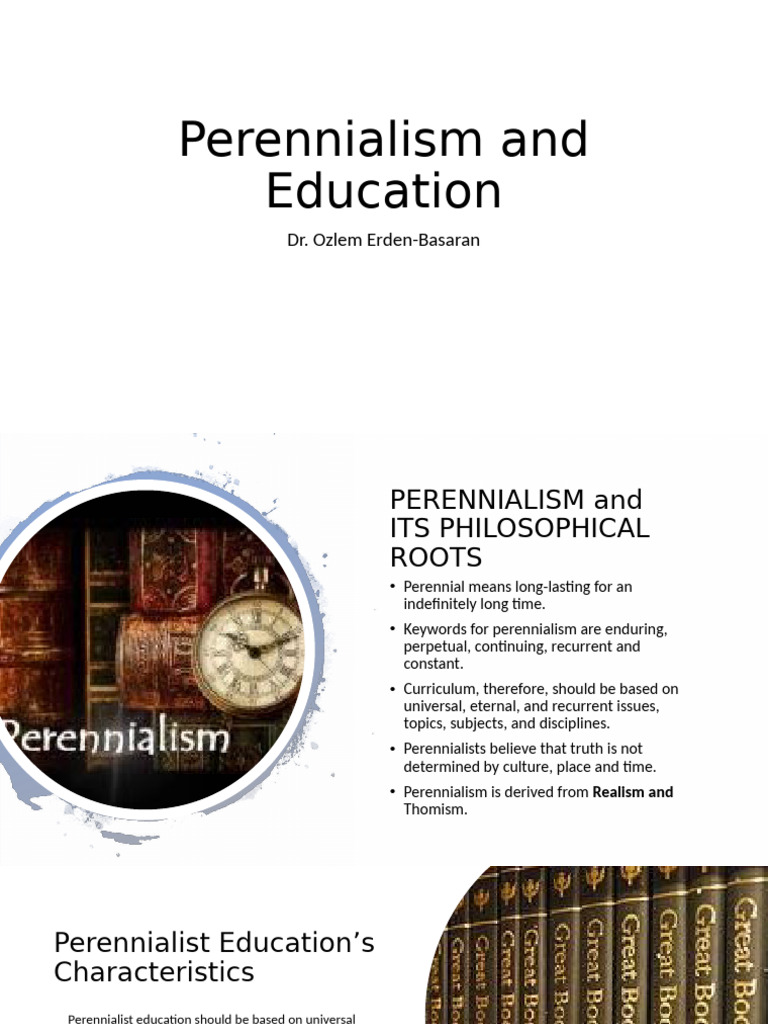 perennialism | PDF | Truth | Science