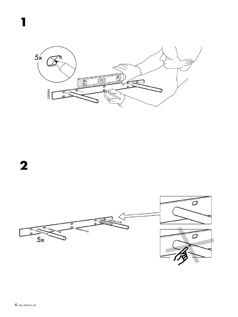 Manual Ikea LACK | PDF