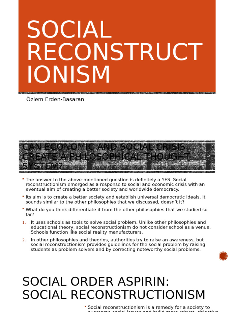 Week 11-Social Reconstructionism | PDF | Science | Knowledge
