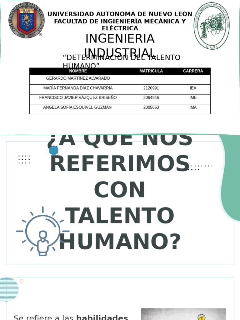 Desarrollo Del Talento Humano | PDF