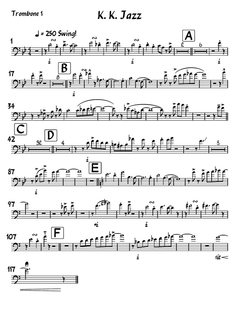 Trombon1 Kkjazz | PDF | Jazz