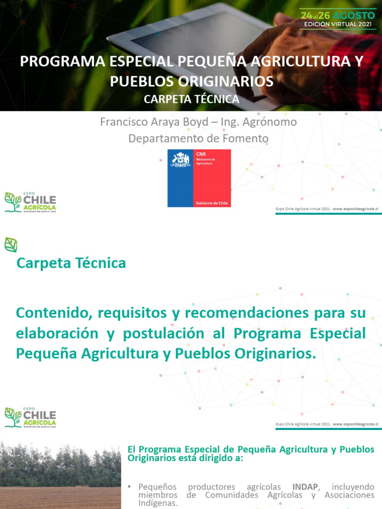 Francisco Araya Aspectos Tecnicos Compressed | PDF | Presupuesto | Agricultura