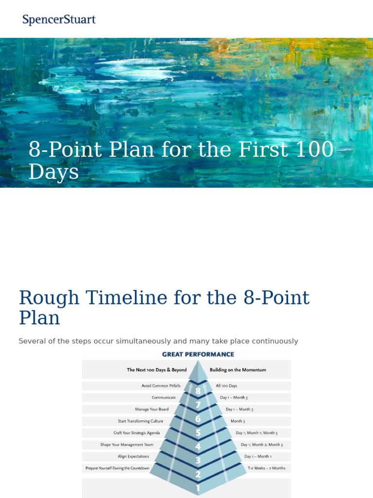8-Point Plan for New CEOs | PDF | Communication | Credibility