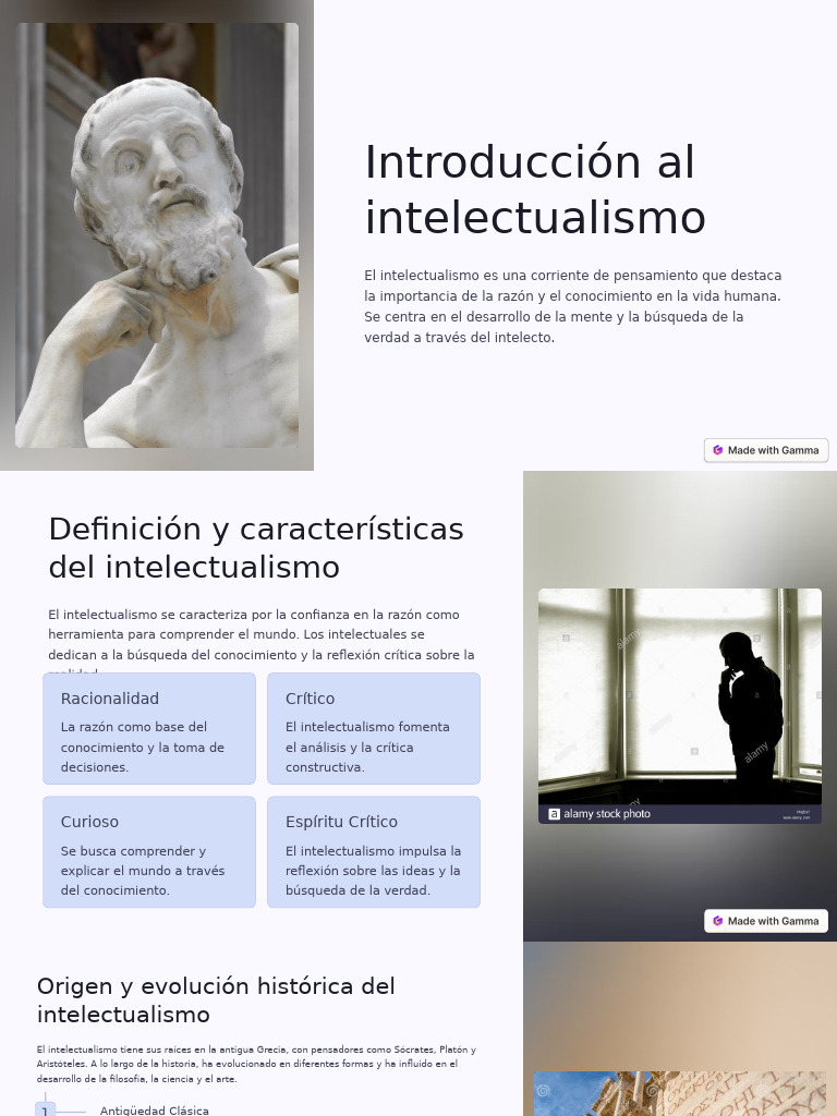 Introduccion Al Intelectualismo | PDF | Razón | Filosofía griega antigua