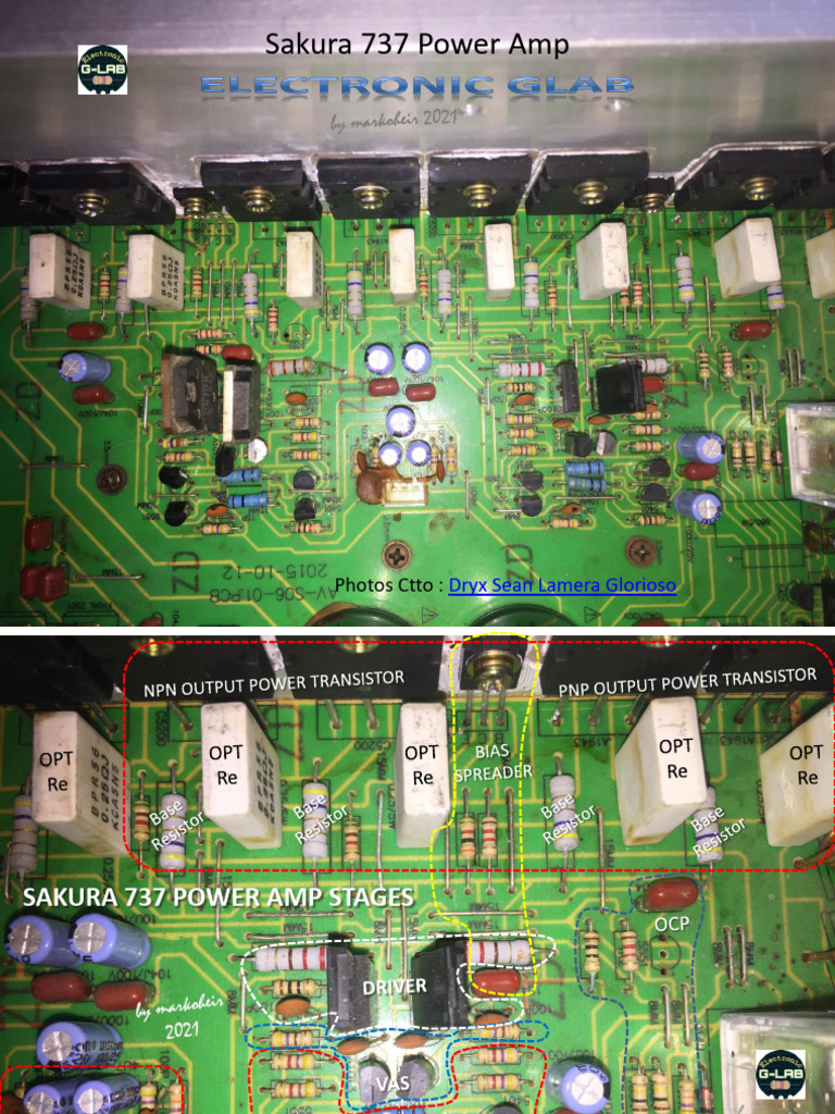 Sakura 737 Amplifier Circuit Overview | PDF