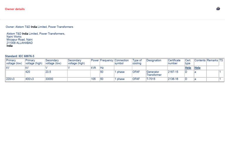DNV GL Type Test Certificates GE | PDF