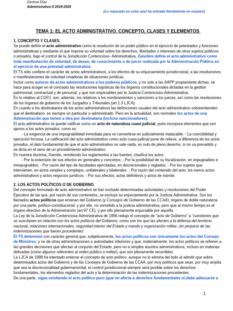 RESUMEN Admin 2 2019-2020 | PDF | Gobierno | Justicia