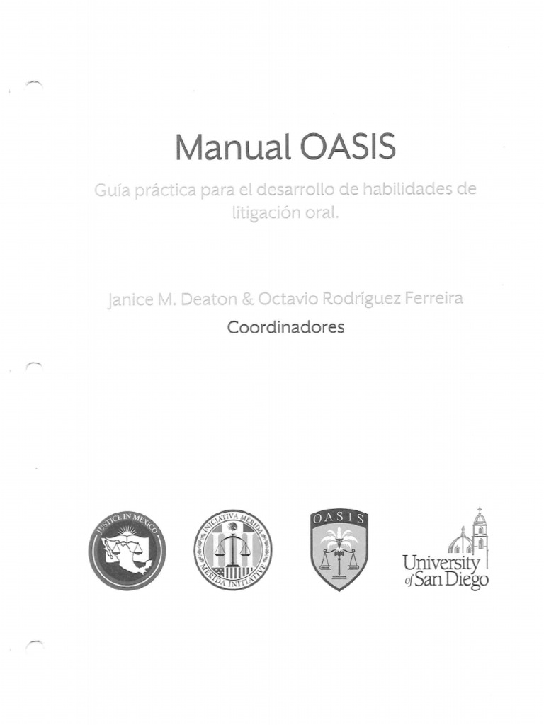 Manual Oasis | PDF