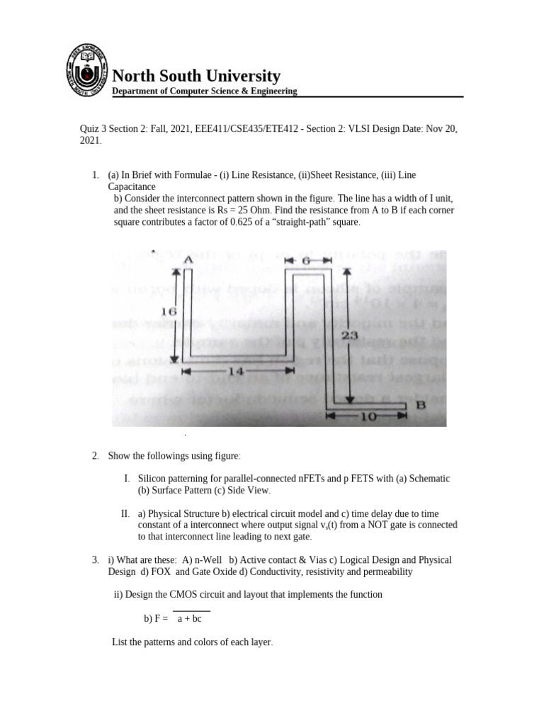 Quiz 3 Section 2 Chapter 3 | PDF