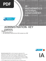 Math IA Format and Structure | PDF | Mathematics | Cognition